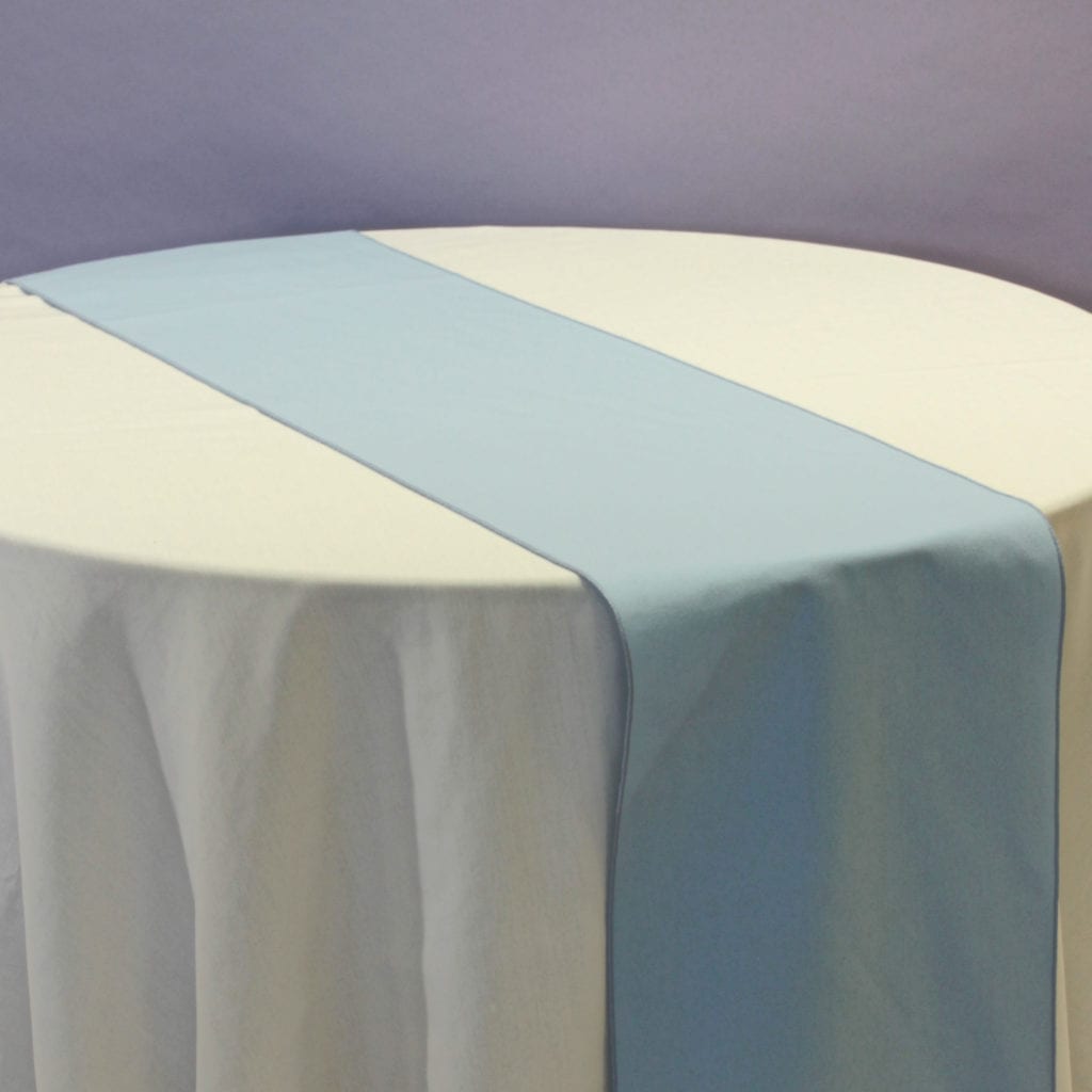 Light Blue Linen Runner - Party Cape Cod
