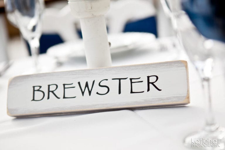 Cape Cod Town Name Table Signs - Party Cape Cod